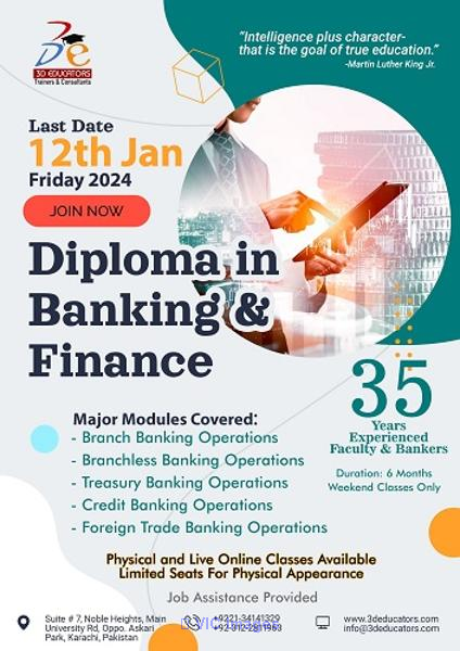 DIPLOMA IN BANKING AND FINANCE | Services - others | Montreal